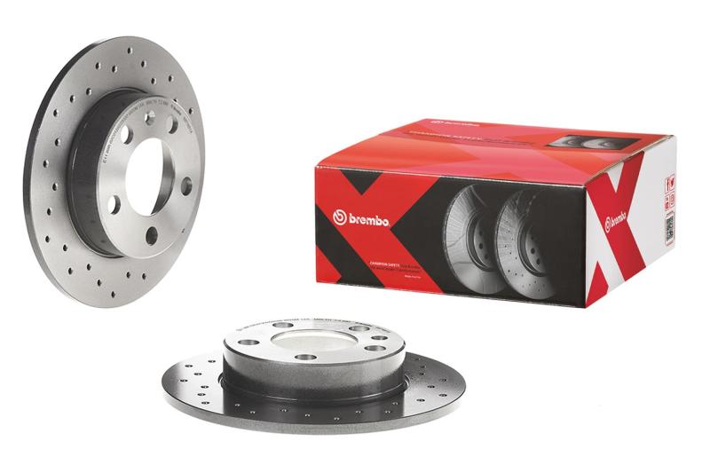 Brembo 15-17 Subaru WRX STI/19-20 Toyota 86 Front Premium Xtra Cross D ...
