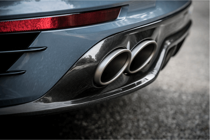 Akrapovic 16-17 Porsche 911 Turbo/Turbo S (991.2) Rear Carbon Fiber Di ...