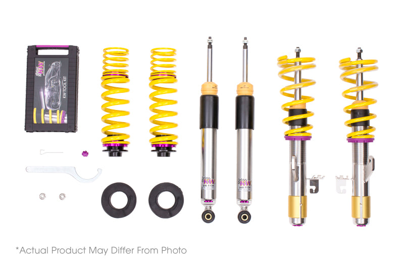 KW Coilover Kit V3 BMW M340i xDrive G20 w/ Electronic Dampers – Triple ...