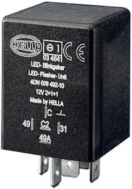 Hella Flasher Unit Led 12V 2+1+1 – Triple Seven