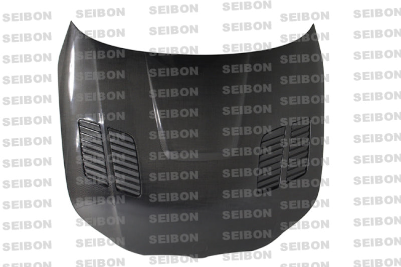 Seibon 04-10 BMW 5 Series 4 dr E60 (Inc M5) GTR-Style Carbon Fiber Hoo ...