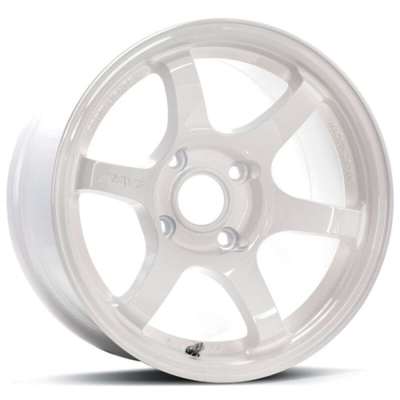 Gram Lights 57D MARK-II White Wheel | 15x8 4x100 +13mm – Triple Seven